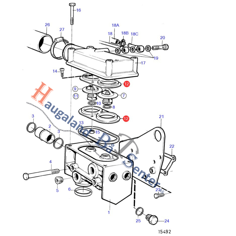 Retainer VOLVO PENTA 859229 - Haugaland Båtsenter