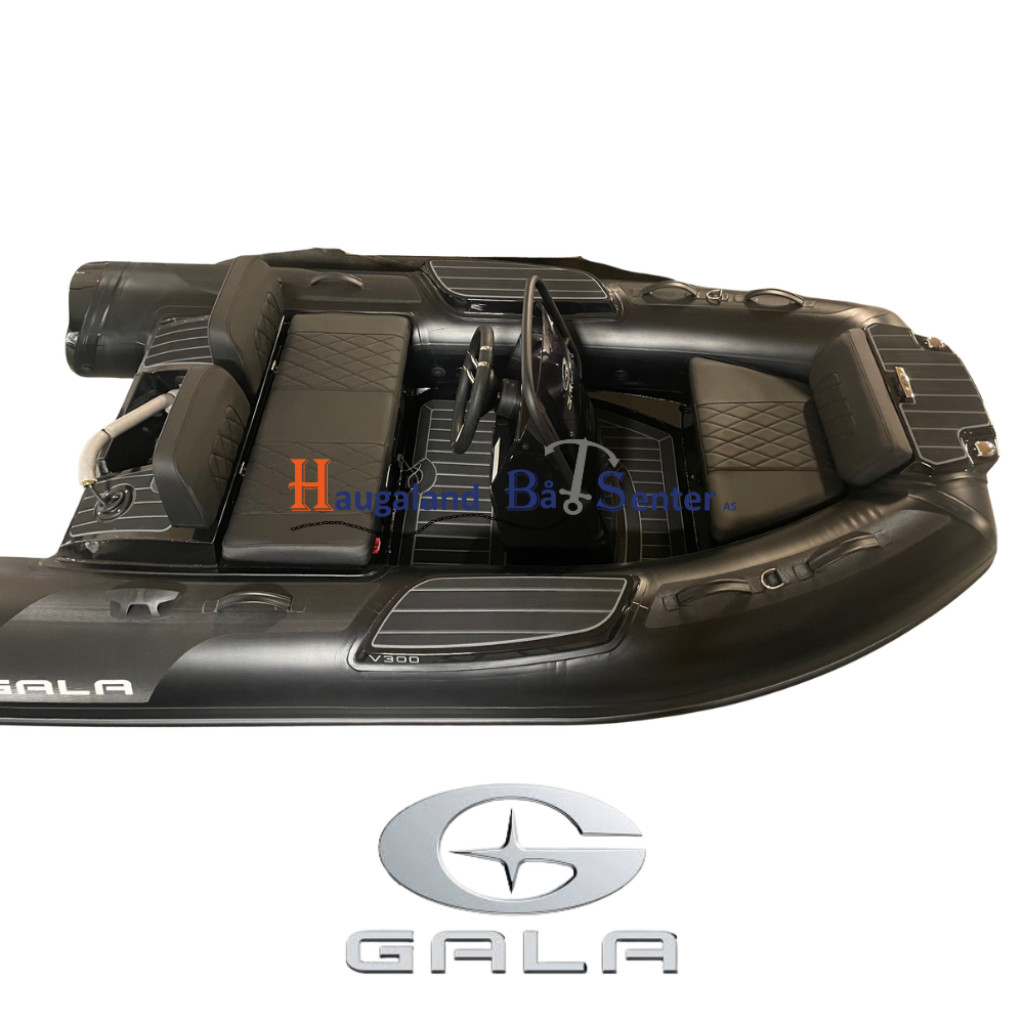 Inflatable boat V300 HELSORT (VALMEX tube, steering console C-01 ...